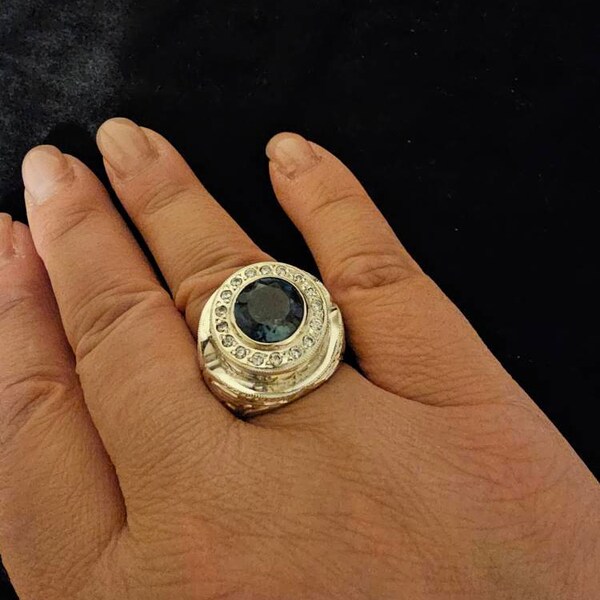 Hagia Sophia Design Silver Man Ring, Conquest of Istanbul Design ...