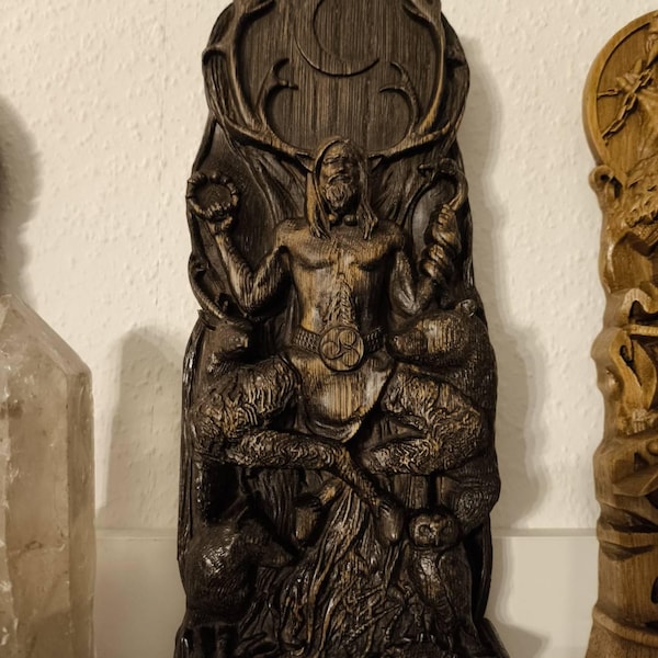 Moon Goddess, Selene Goddess, Wiccan Statue - Etsy