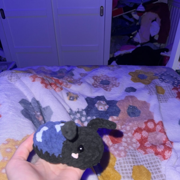 Sad Hamster Tiktok Meme Adorable Sad Hamster Crochet Pink Bow Hamster ...