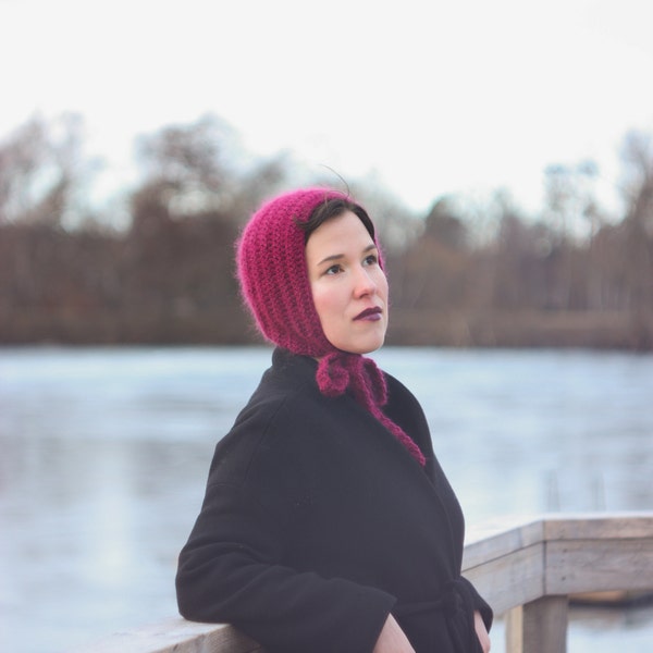 Adult Bonnet Crochet Pattern PDF - Etsy