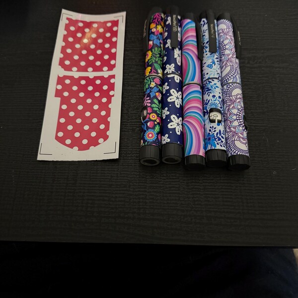 Pink Plaid Sticker for Diabetes Devices - Etsy