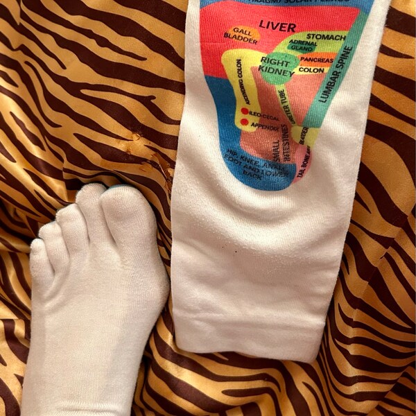 TOETOE - Men, Women Health Reflexology Seamless Plain Toe Socks ...