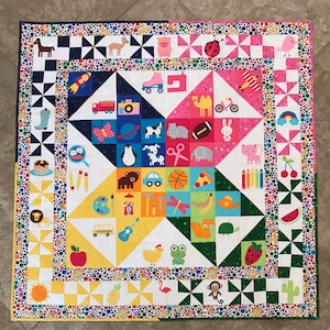 I-spy Panel Spring by Ann Kelle From Robert Kaufman Fabric - Etsy