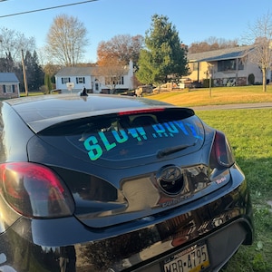 Night Rider Windshield Decal Car Sticker Banner JDM Vinyl Graphics ...