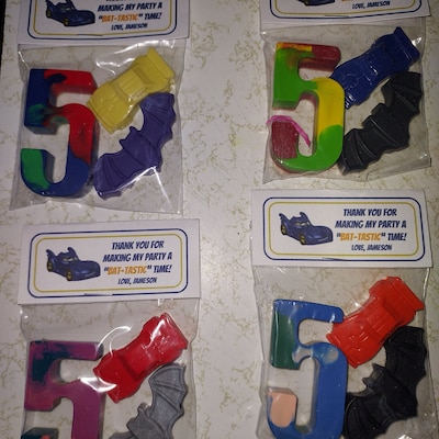 Video Game Crayon Party Favors - Etsy