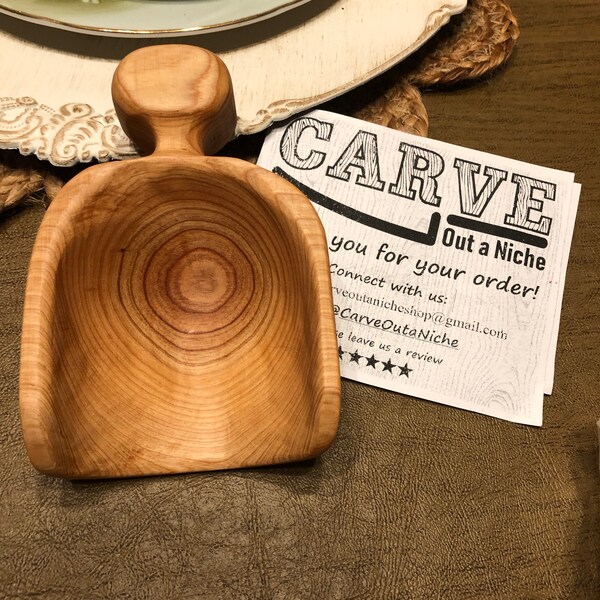 Hand Carved Scottish Couthie Spurtle - Etsy