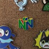 Nintendo 64 Retro Video Games Logo Pin— N64 90s Gaming Soft Enamel Pin ...