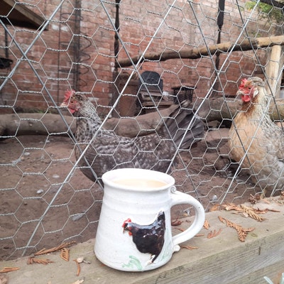 Hand Thrown Slug Pub With Funny Poem 11cm X 7cm Approx - Etsy