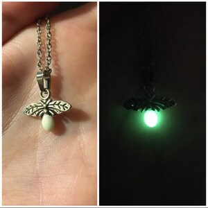 Glowing Firefly Charms Copper With White Abdomens 5 per Pack - Etsy