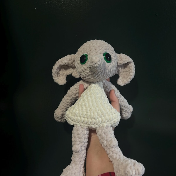No Sew English PDF Crochet Pattern Bulky and Quick Plush House Elf ...