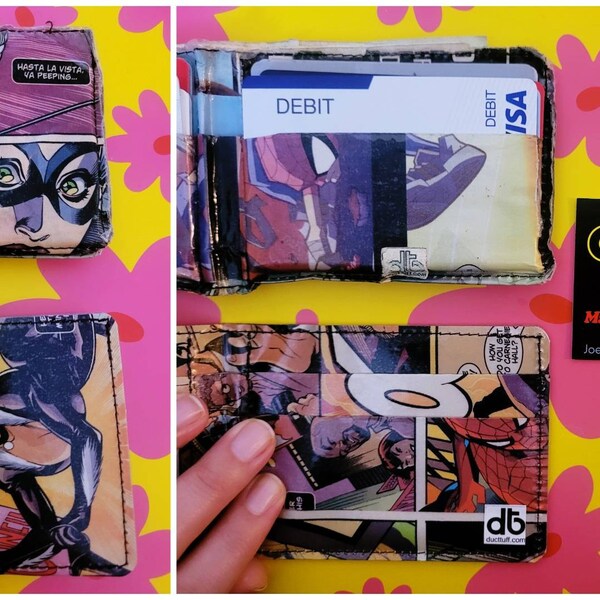 Sewn Comic Book Wallet - Doctor Who? Design 5 - Etsy