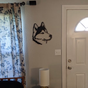 Siberian Husky Metal Wall Art Handmade Choose 17 or 23 Choose Your ...