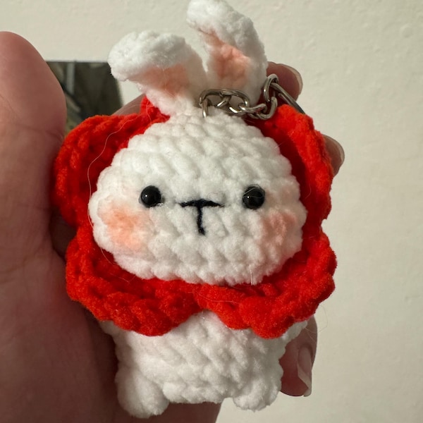 Cute Crochet Animal Keychains, Handmade Amigurumi Plush Bag Charms ...