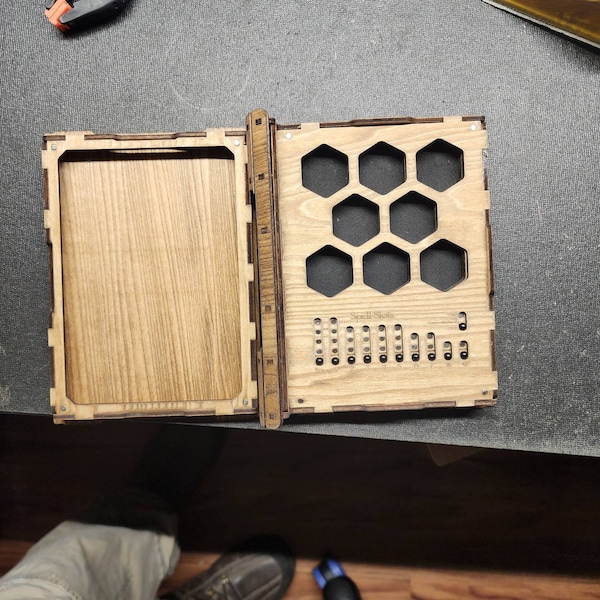 Spell Book. 3mm, 1/8inch. Laser Cut Files SVG, PDF, CDR Digital Product ...