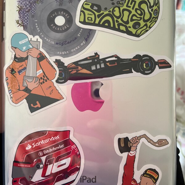 Formula 1 Car Stickers | Ferrari, Redbull, Mclaren & Mercedes | F1 Grid ...