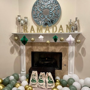 6 Panjatan Pak LED Candles Islamic Home Decor Muharram | Etsy