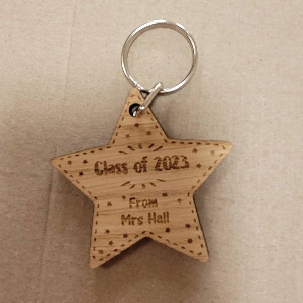 Class of 2024, School Leavers Keyring Sets, Year 6 Leavers, Teacher ...