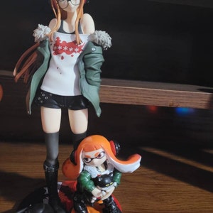 Custom Splatoon Amiibo Purple Inkling Boy Amiibo - Etsy