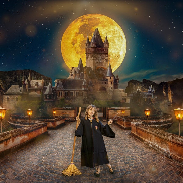 Wizard Castle Digital Background, Digital Backdrop, for Composite ...