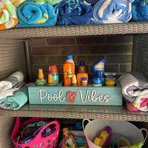 Summer Storage, Pool Storage Box, Pool Organizer Box, Patio Decor ...