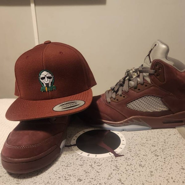 MF DOOM All Caps, Snapback Hat, Hip Hop Merch, Madvillain, JJ Doom ...