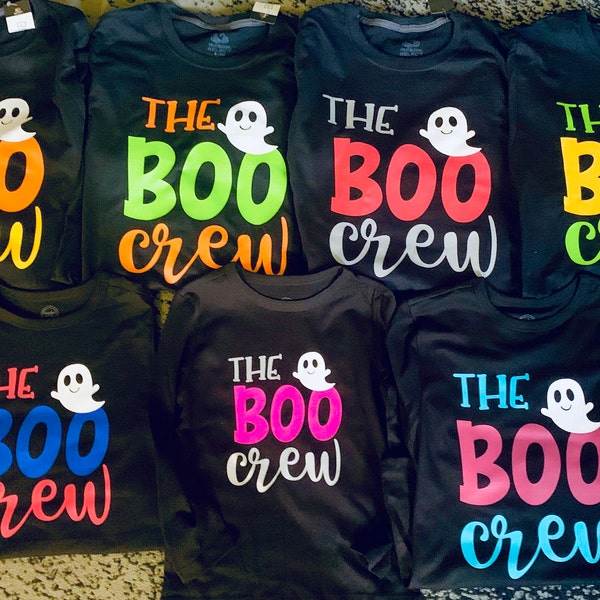The Boo Crew Svg - Halloween - Svg - Dxf - Eps - Png - Cute Halloween ...
