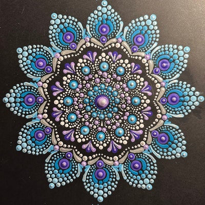 Mandala Ruler Tool Mandala Dot Art Concentric Circle Maker - Etsy