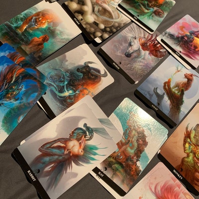 Chinese Oracle Kit Deck Cards Set Paolo Barbieri Card Booklet ...