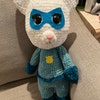 Super Kitty Crochet Pattern, Amigurumi PDF Instructions in English 4 ...