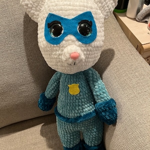 Super Kitty Crochet Pattern, Amigurumi PDF Instructions in English 4 ...