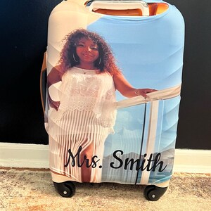 Personalized Girls Trip Luggage Cover-black - Etsy UK