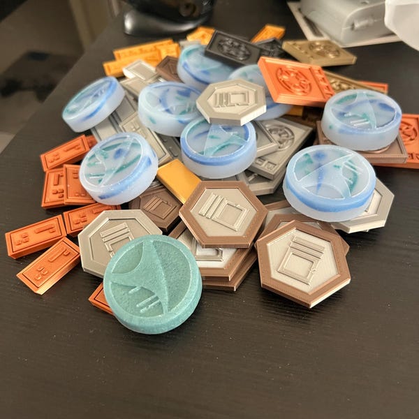Squishy Calamari Flan Coins - Etsy