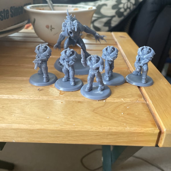 Fallout Enclave Power Armor Trooper Miniatures - Etsy
