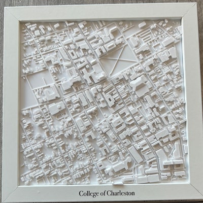 3D City Map 3D Street Map 3D Printed Skyline Decor Home - Etsy