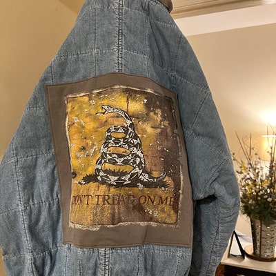 CUSTOM Embroidery Patch for Back of Denim Jacket DEPOSIT - Etsy