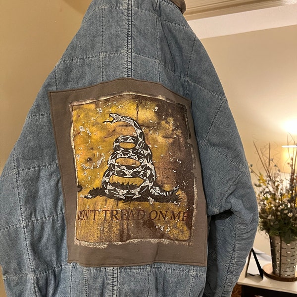 CUSTOM Embroidery Patch for Back of Denim Jacket DEPOSIT - Etsy