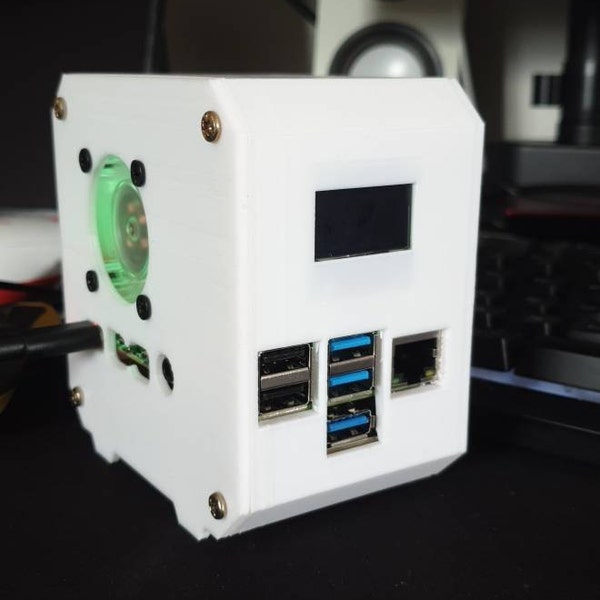 Raspberry Pi 4B SSD Case - 3D Print Files - Etsy UK