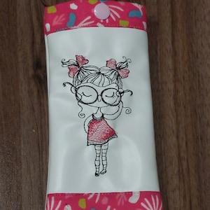 Girl Reading a Book Machine Embroidery Design. Multiple Sizes - Etsy