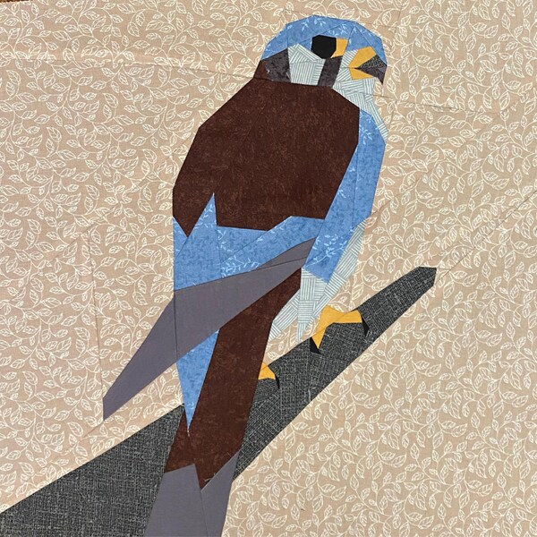 Elephant Fppanimals of Strengthpaper Piecing Quilt Block Pattern - Etsy