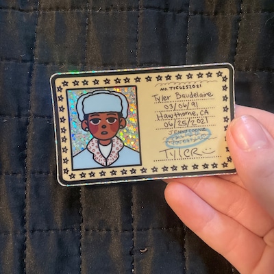Cherry Bomb Kart Tyler the Creator STICKER Vinyl Fanart Igor Goblin ...