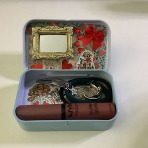 TIN WALLETS Tiktok Trend Metal Coquette Aesthetic / Kawaii / Fairycore ...