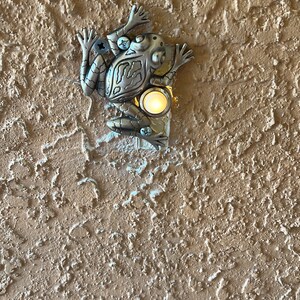 Frog Doorbell in Bronze - Etsy