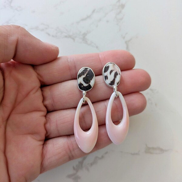 4 Mm Pink Conch Shell Beads,queen Conch Shell Round Ball,mother of ...