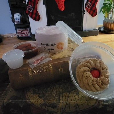 Apple Doughnut, DIY Slime, Snow Butter Slime, Apple Slime, Fall Slime ...