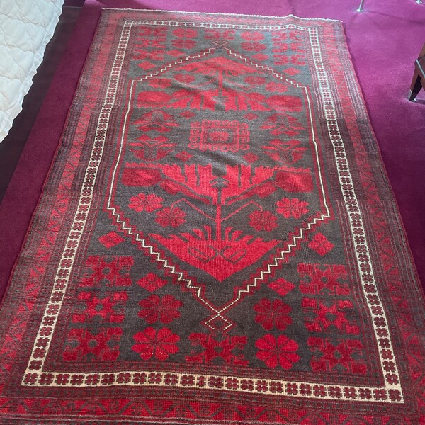 Turkish Patchwork Rug, Vintage Handmade Rug, Home Decor, Anatolian Rug ...