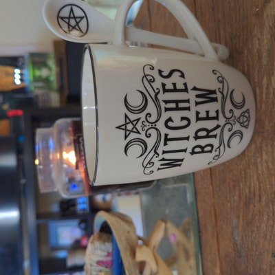 Witches Brew Cauldron Coffee or Tea Mug Witchs Brew - Etsy