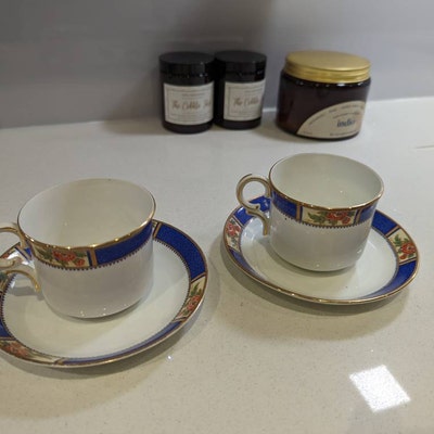 Portmeirion Style-waterside Teapot Cups and Saucers Etc - Etsy