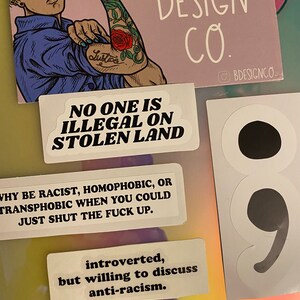 Inequality Stickers Fight Poverty Not the Poor Sticker | Etsy