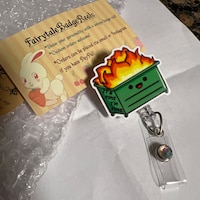 Cars Lightning Mcqueen ID Badge Reel - Etsy