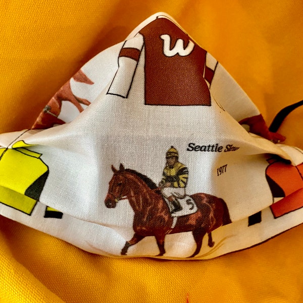 Horse Racing Silks Fabric - American Triple Crown Winners by Leroyj ...